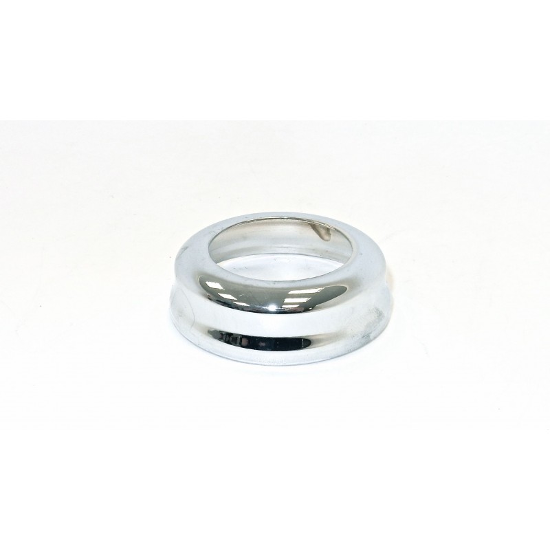 Dust cover on chrome colon