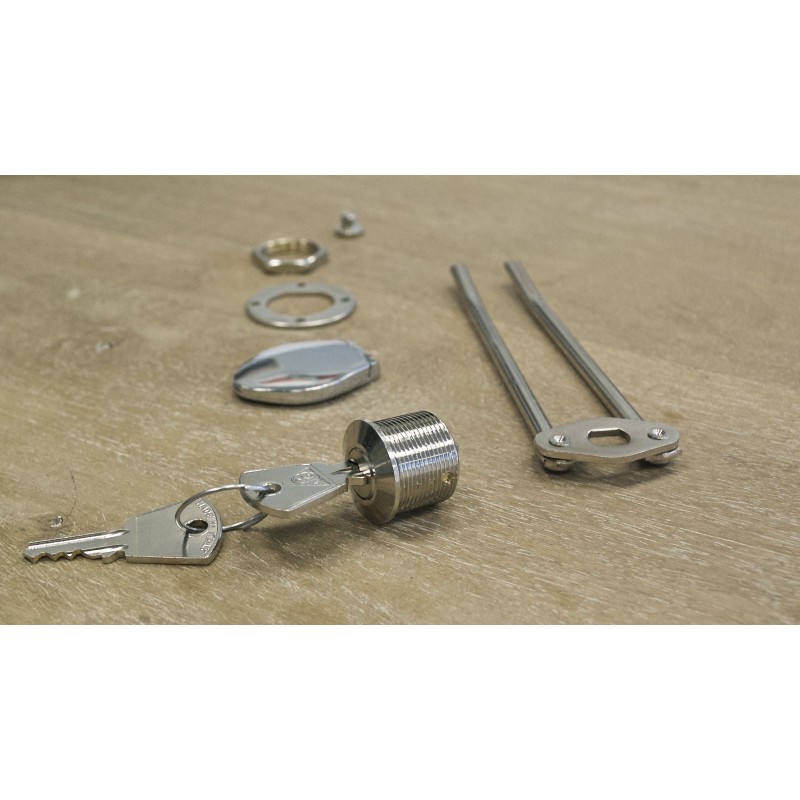 Lambretta C, D, E, F glove box lock